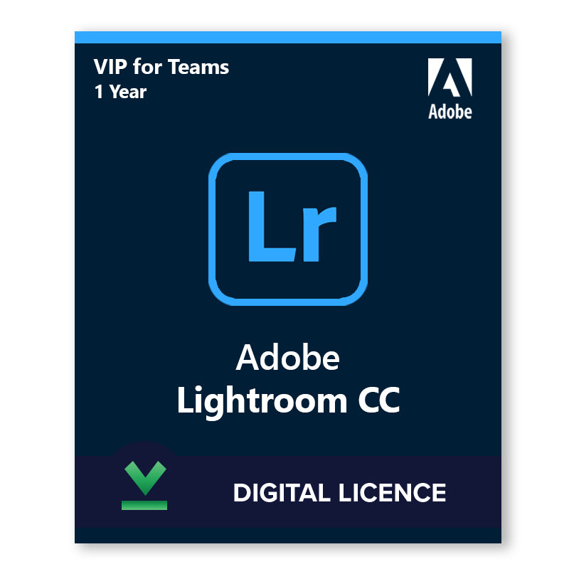 Buy Adobe Lightroom CC VIP | 1 Year | Digital Licence | LicenceDeals.com