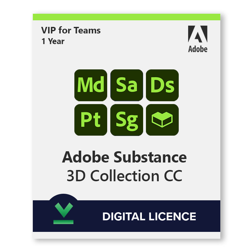Buy Adobe Substance 3D Collection CC VIP | 1 Year | Digital Delivery ...