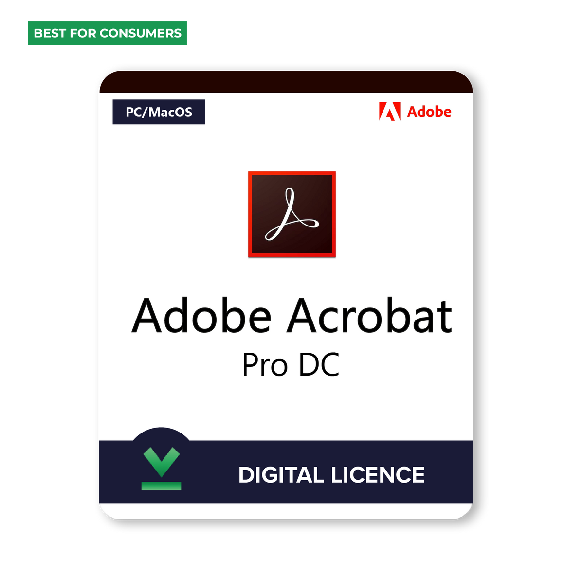 Buy Adobe Acrobat DC Pro | 1 User | 1 Year | Digital Licence | LicenceDeals.com