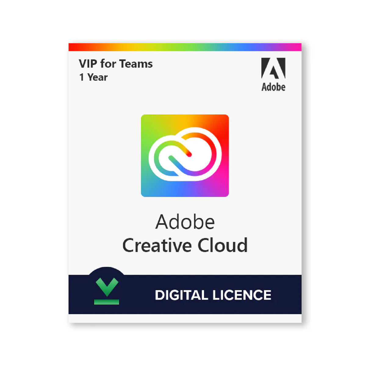 Adobe Creative Cloud Pro VIP | 1 Year per User | Digital Licence ...