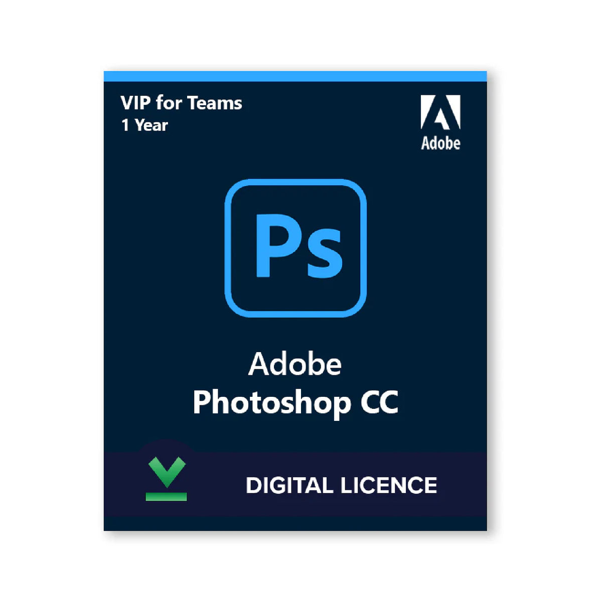Buy Adobe Photoshop CC VIP | 1 Year | Digital Licence | LicenceDeals.com