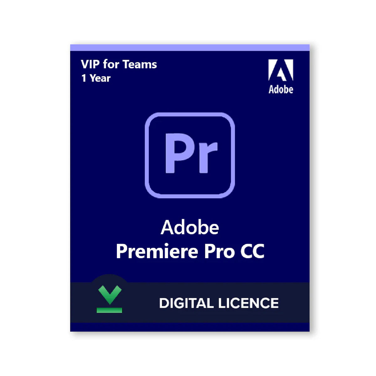 Buy Adobe Premiere Pro CC VIP | 1 Year | Digital Licence | LicenceDeals.com