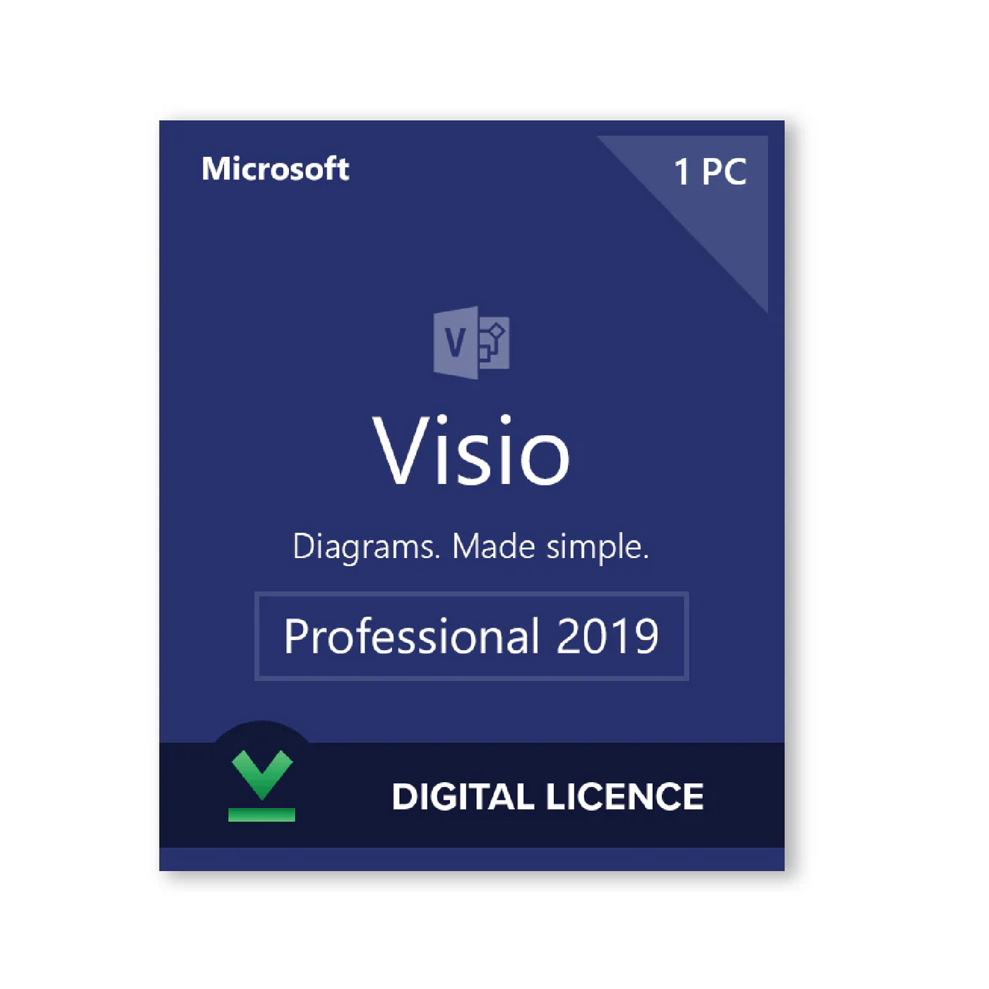 Buy Visio Professional 2019 | Digital Delivery | LicenceDeals.com