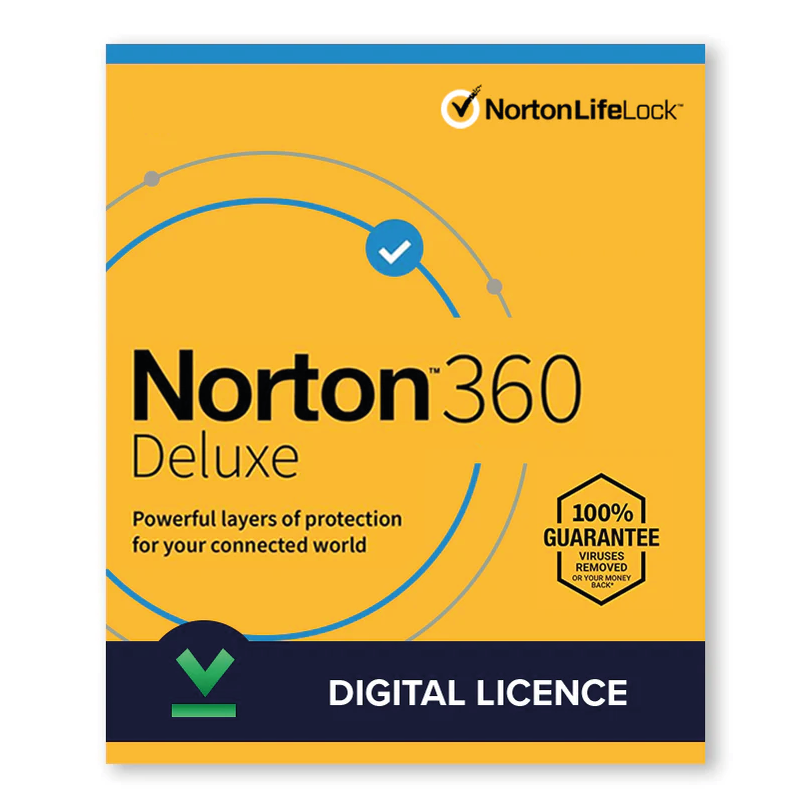 Buy Norton 360 Deluxe | 1 Year | 3 & 5 Device Options | LicenceDeals.com