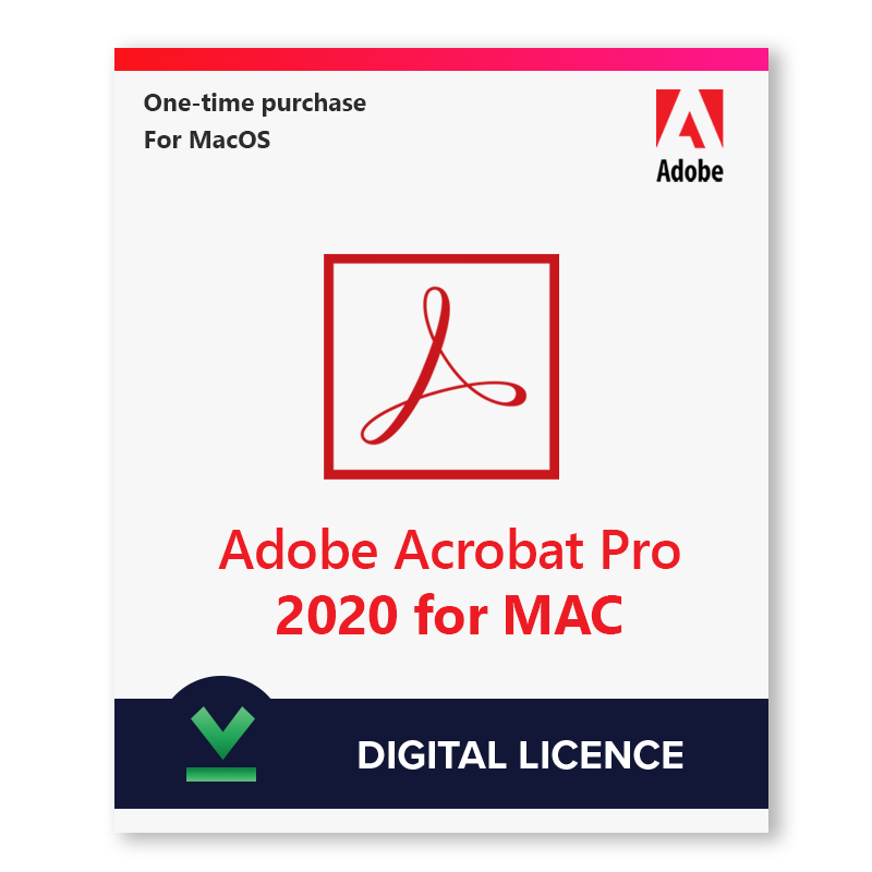 Compre Adobe Acrobat Pro 2020 para Mac | Entrega Digital ...